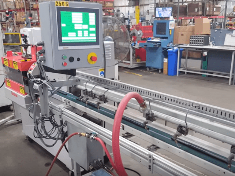 Length-Section Light Scanner Discrete Part Length Measurement - ELOVIS